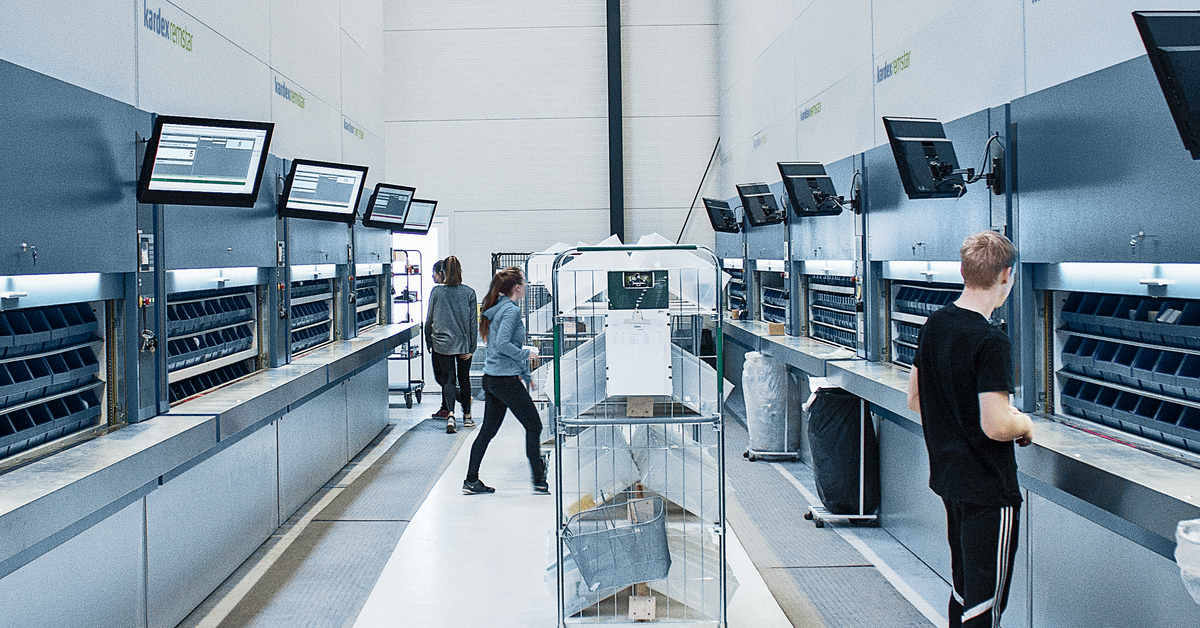 Kardex Color Pick System Increases Flexibility