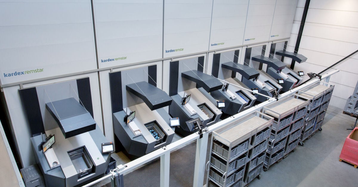 Pick Faster with Kardex Frame Pick System