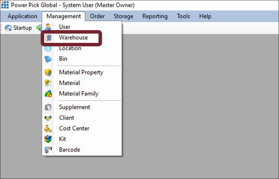 How do you setup bindings in the Kardex Power Pick System?