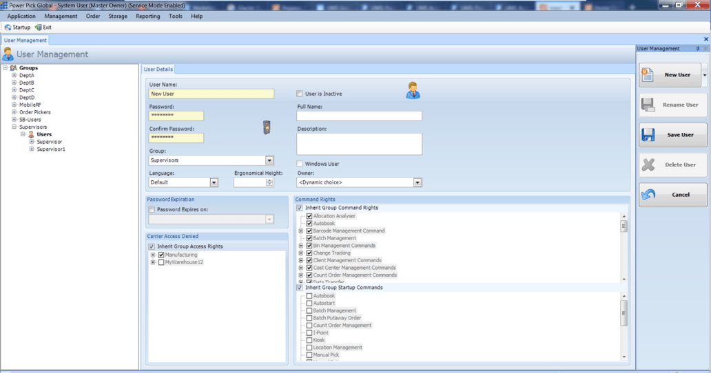 How do you add or remove users in your Kardex Power Pick System?
