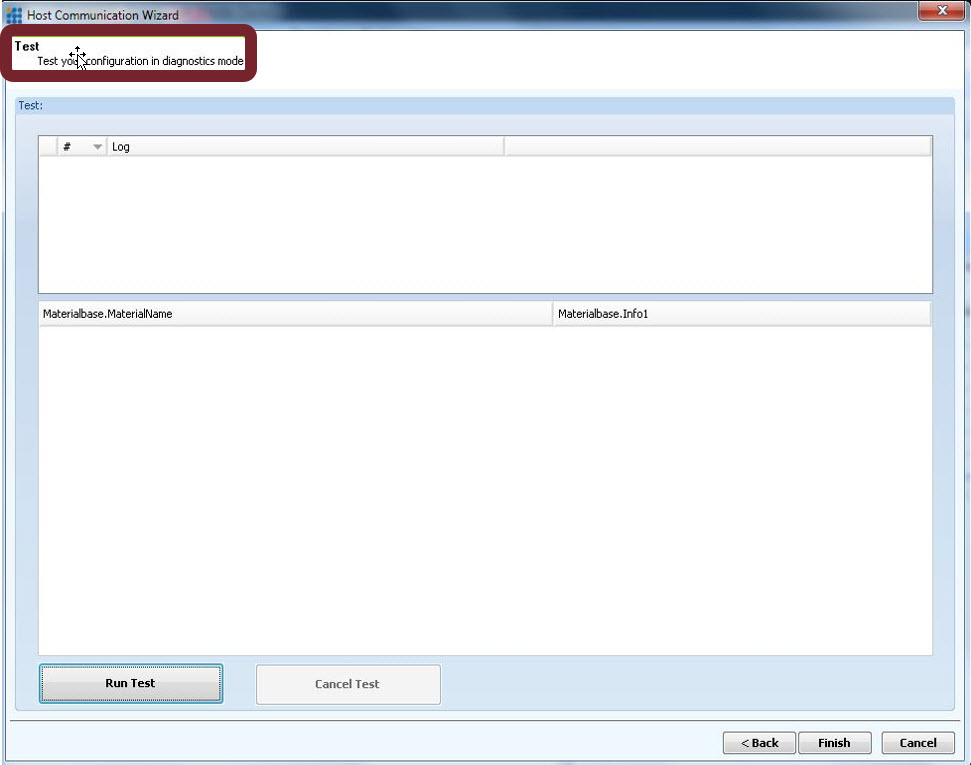 How do you run a material import in the Kardex Power Pick System?