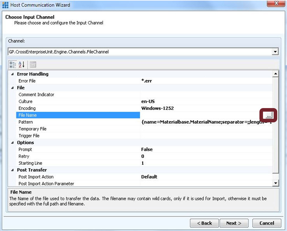 How do you run a material import in the Kardex Power Pick System?