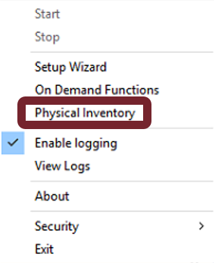 How do you run inventory with CDK DMS in the Kardex Power Pick System?